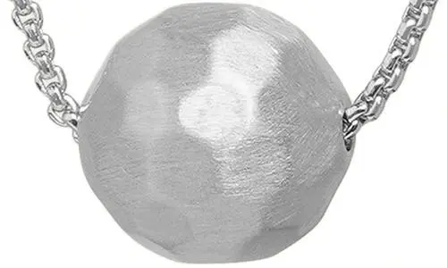 DEAN DAVIDSON Disco Mini Pendant Necklace - Silver