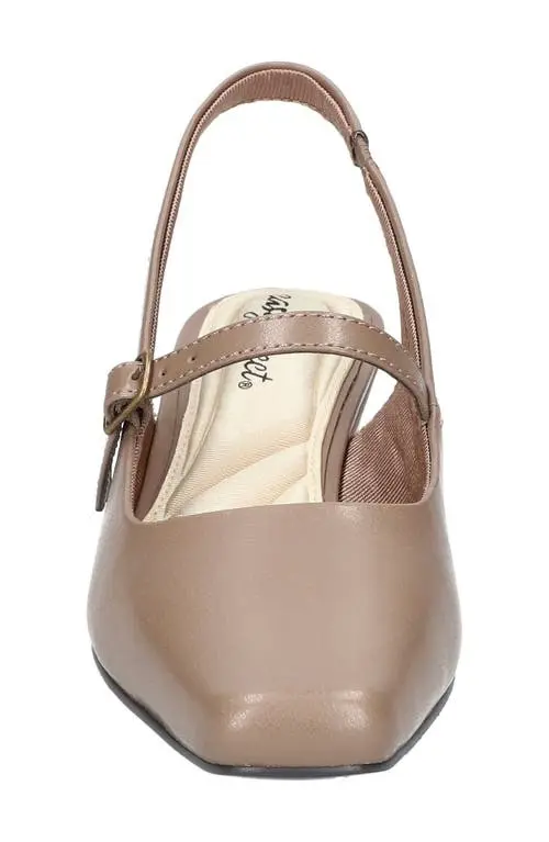 EASY WORKS BY EASY STREET Cameo Slingback Pumps