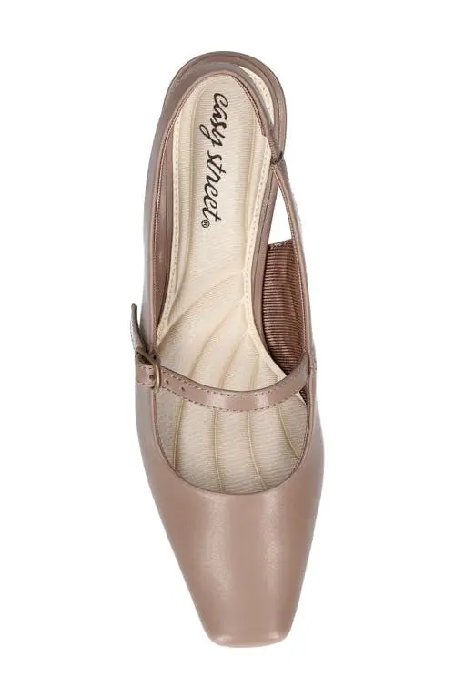 EASY WORKS BY EASY STREET Cameo Slingback Pumps