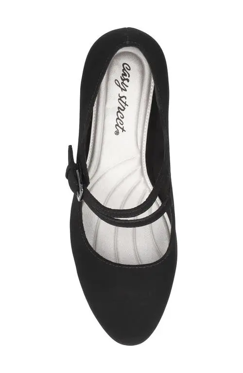 EASY WORKS BY EASY STREET Meryl Mary Jane Pump - Black Lamy