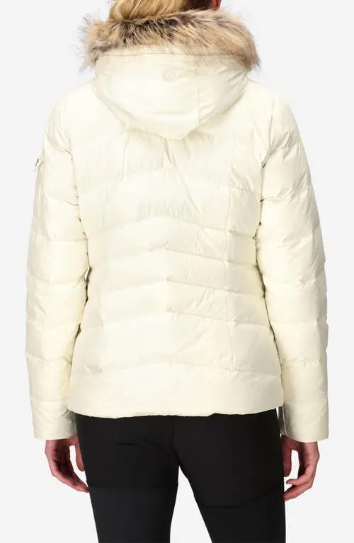 MARMOT Ithaca 700 Fill Power Down Hooded Jacket - Papyrus