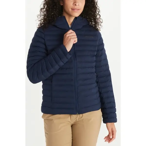 MARMOT Echo Featherless Hooded Jacket - Arctic Navy