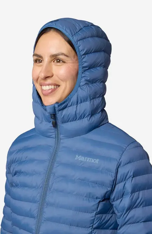 MARMOT Echo Featherless Hooded Jacket - Blue Currant