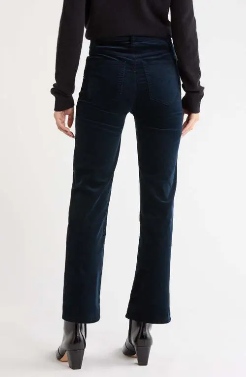 FRAME Le Sleek Corduroy Straight Leg Ankle Pants