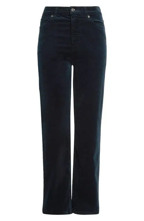 FRAME Le Sleek Corduroy Straight Leg Ankle Pants
