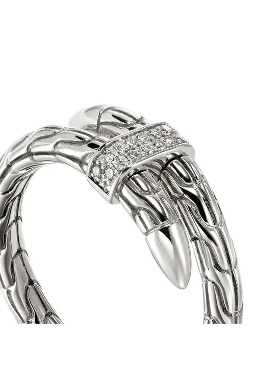 John Hardy Spear Flex Ring - Silver