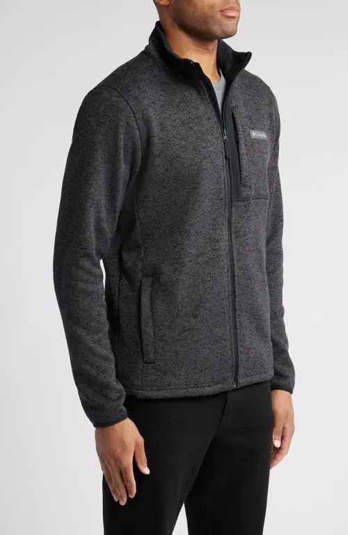 Columbia Sweater Weather Fleece Jacket - Black Heather