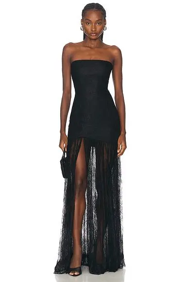 Retrofete Jeanette Lace Maxi Dress