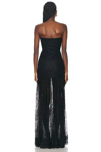Retrofete Jeanette Lace Maxi Dress