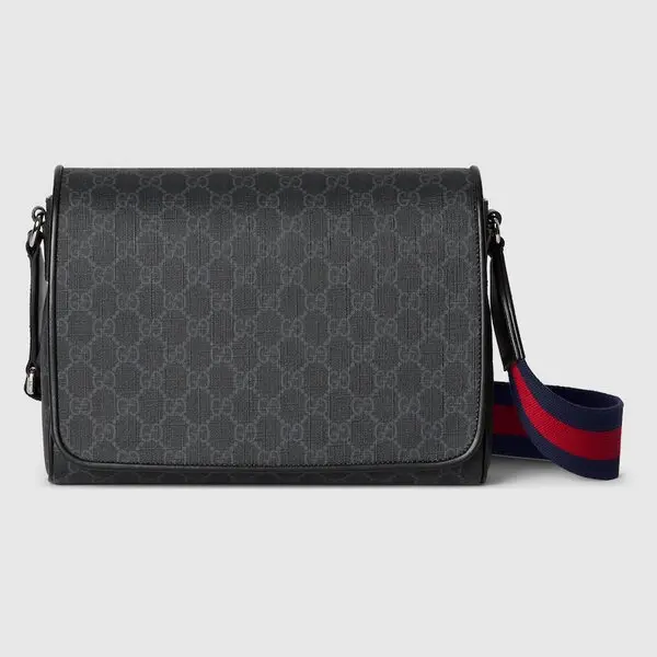 Gucci Gg Medium Crossbody Bag - Black
