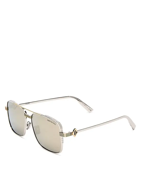 Dior Geometric Sunglasses, 58mm