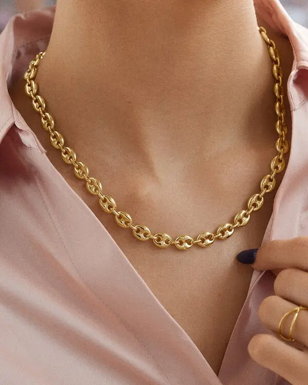 Baublebar Thalia Chunky Link Collar Necklace