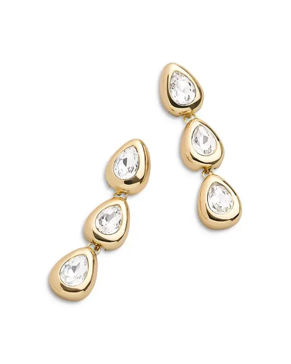 Baublebar Eden Crystal Drop Earrings - Gold