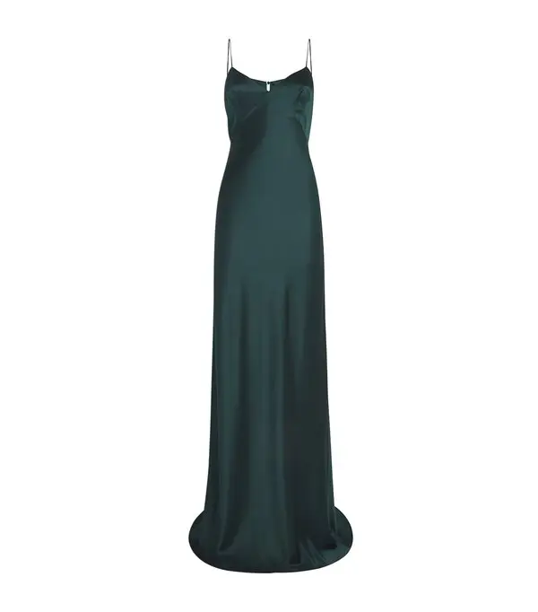 Max Mara Silk A-line Gown