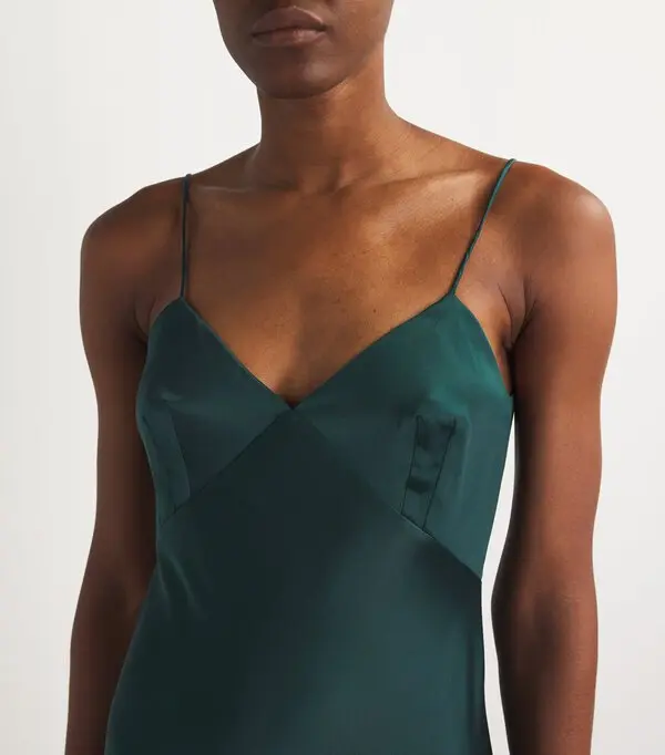 Max Mara Silk A-line Gown