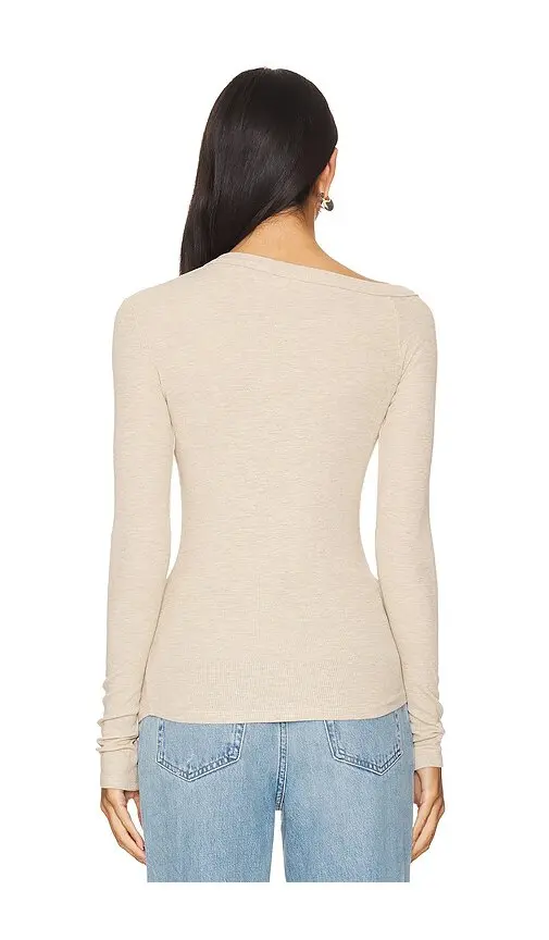 THE LINE BY K Harley Top - Beige Melange