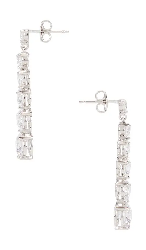 Shashi Graduated Tennis Earrings