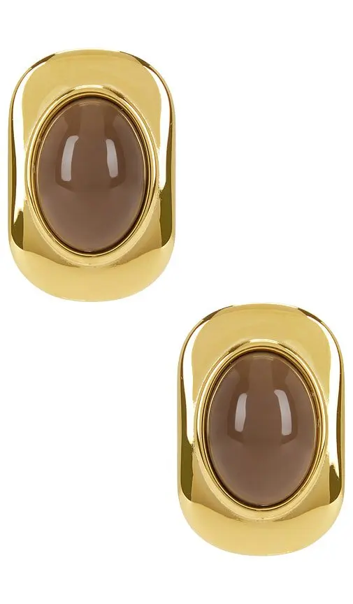 PETIT MOMENTS Ashley Earrings - Brown