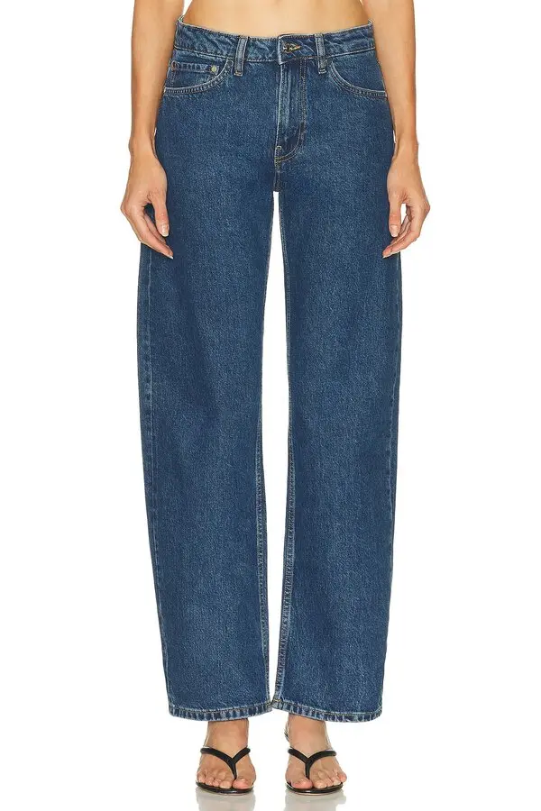 EB DENIM Alida Loose Bowed Jeans - Lenox
