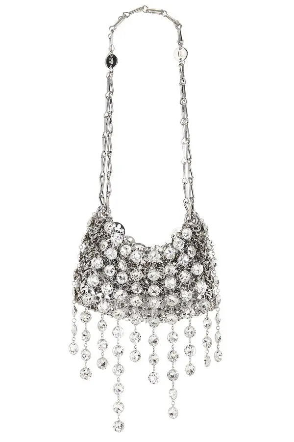 Rabanne Embellished Fringe Handbag