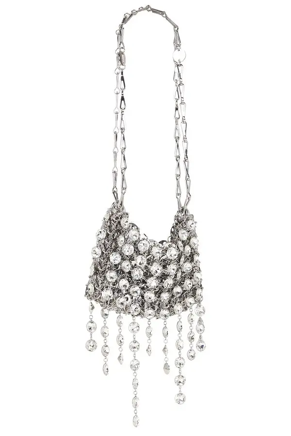Rabanne Embellished Fringe Handbag