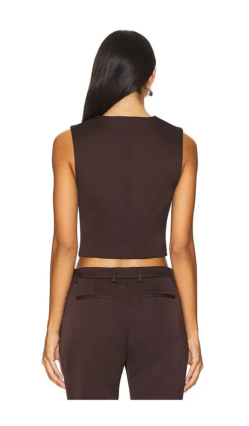 SEROYA Edwina Havey Satin Vest
