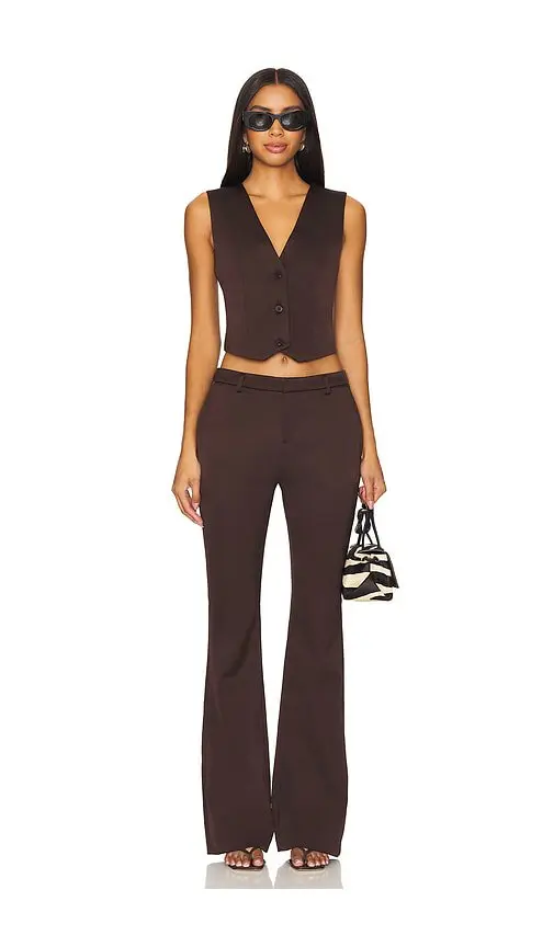 SEROYA Edwina Havey Satin Vest