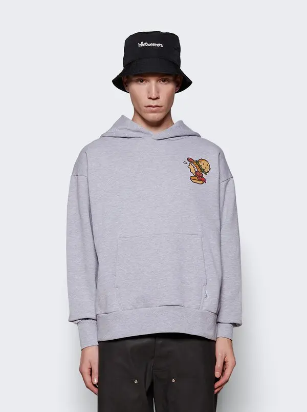 INBETWEENERS Printed Cotton Hoodie