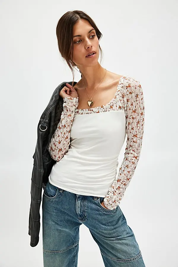 Free People Josie Long-sleeve Top