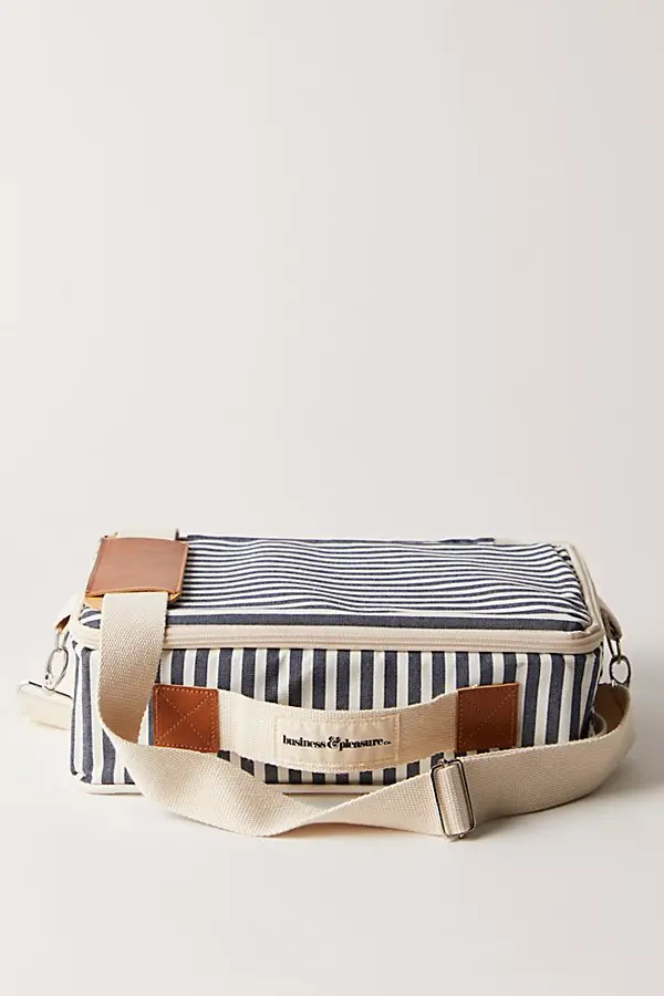 BUSINESS & PLEASURE Rivie Picnic Set - Lauren's Navy Stripe