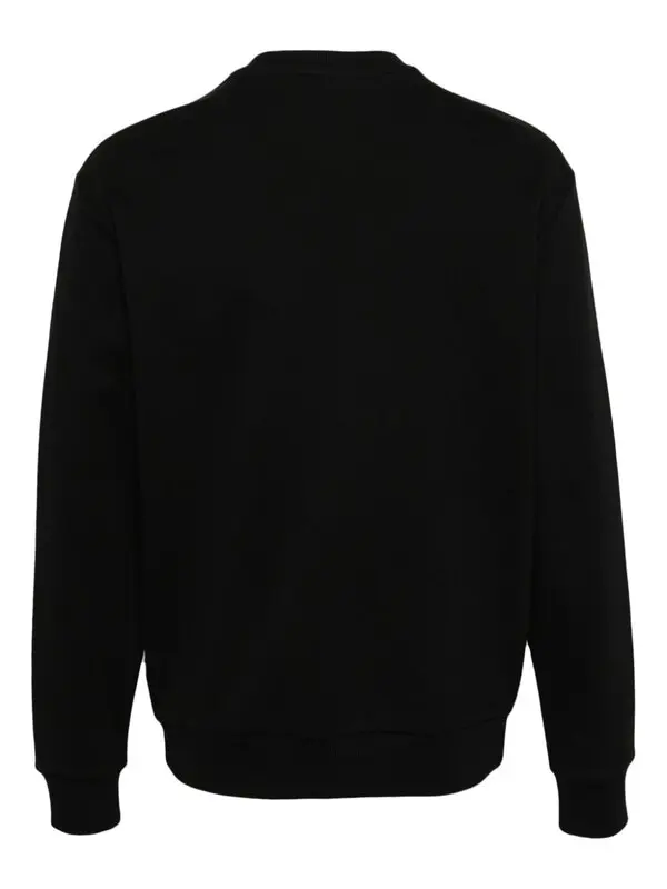 Just Cavalli Logo Print Cotton Sweatshirt