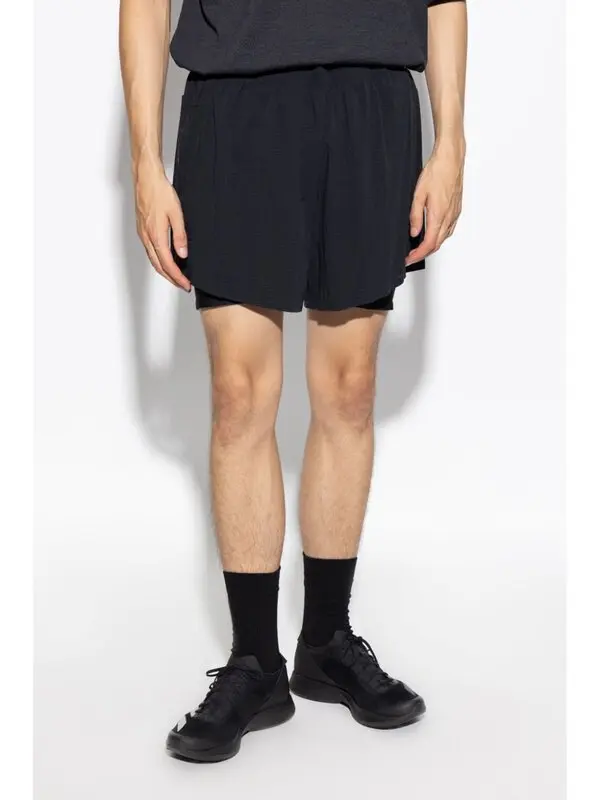 Y3 Logo-print Track Shorts