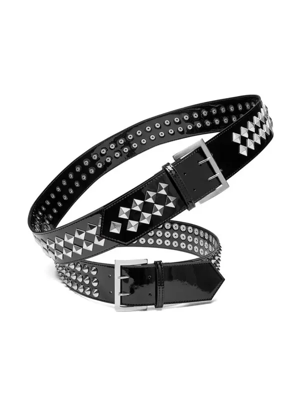Junya Watanabe Studded Belt In Black - 46% Off | Editorialist