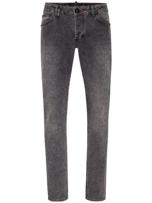 Philipp Plein Camouflage Print Skinny Jeans