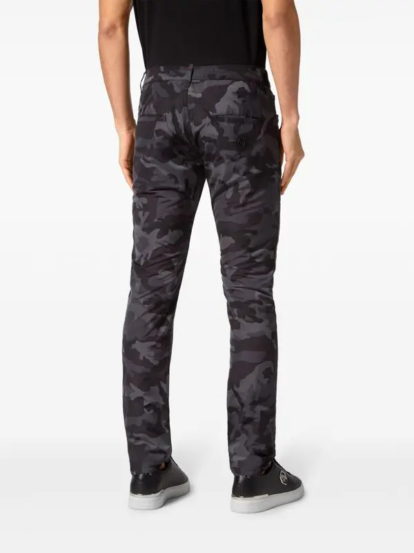 Philipp Plein Camouflage Print Skinny Jeans