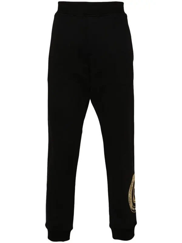 Just Cavalli Logo-stamp Cotton Track Pants
