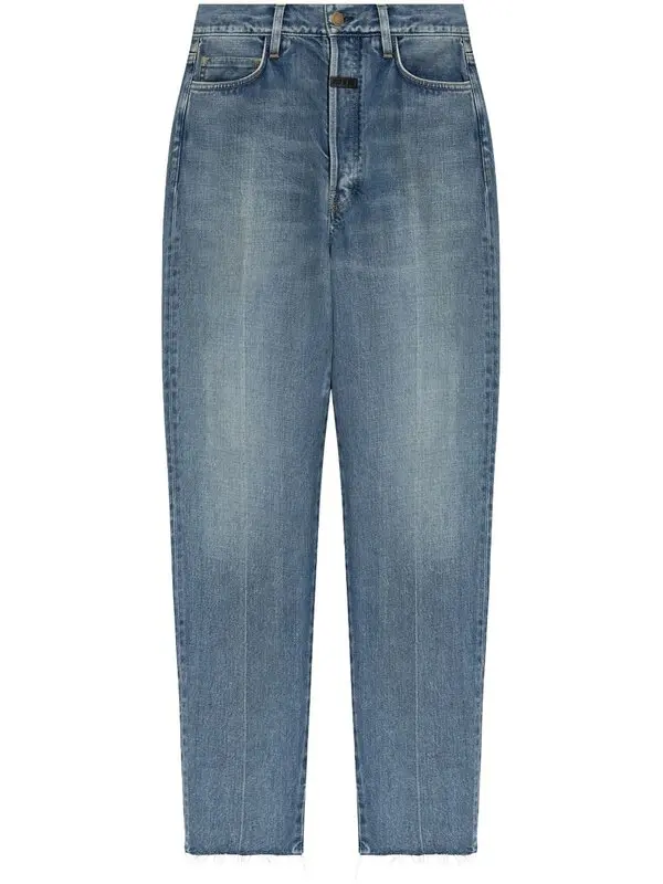 Fear Of God Logo Straight-leg Jeans