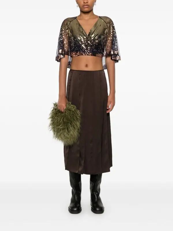 Rabanne Sequin Embellished Blouse