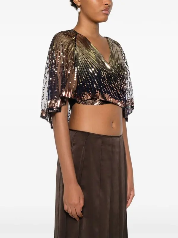 Rabanne Sequin Embellished Blouse