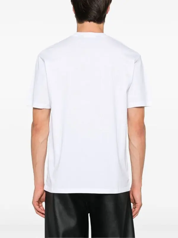 Just Cavalli Logo-plaque T-shirt - White