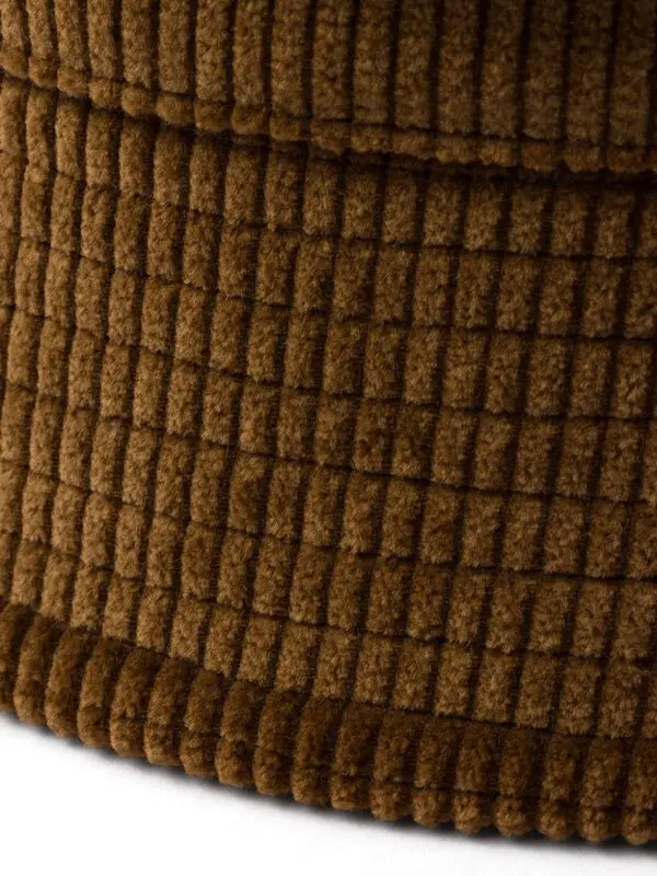 Prada Corduroy Bucket Hat - Brown