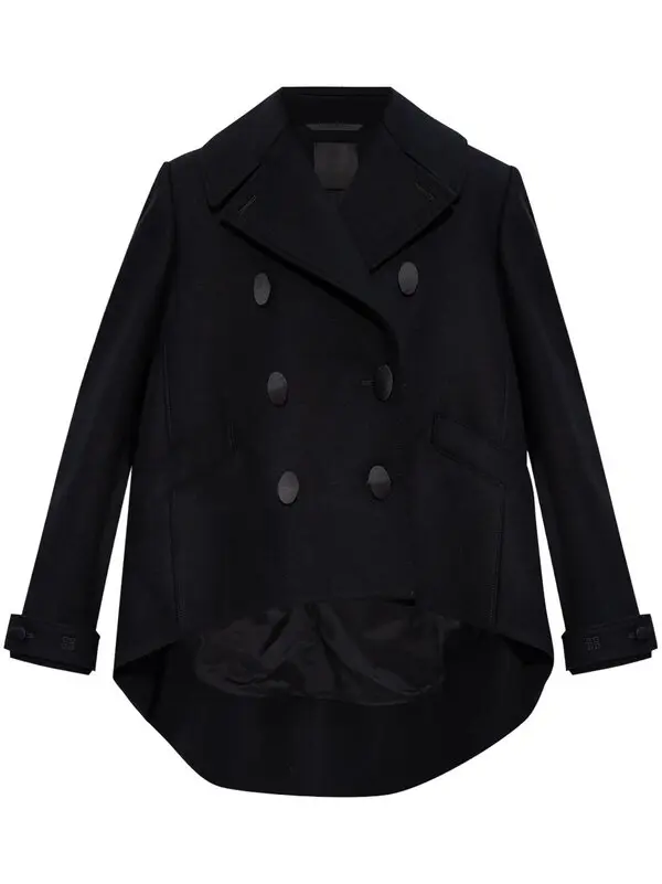 Givenchy Asymmetric Wool Jacket