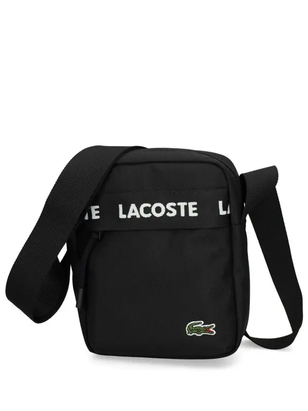Lacoste Logo-tape Bag - Black