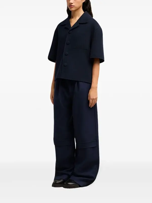 Ami Camp-collar Jacket - Blue