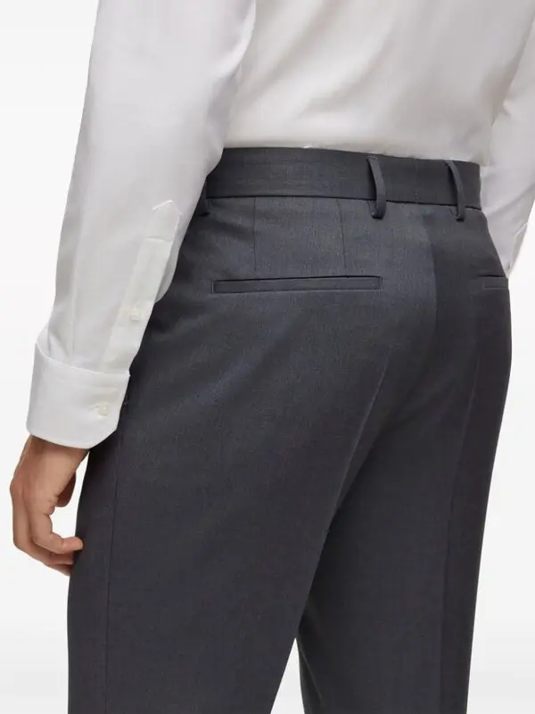 BOSS Pressed-crease Tailored Trousers