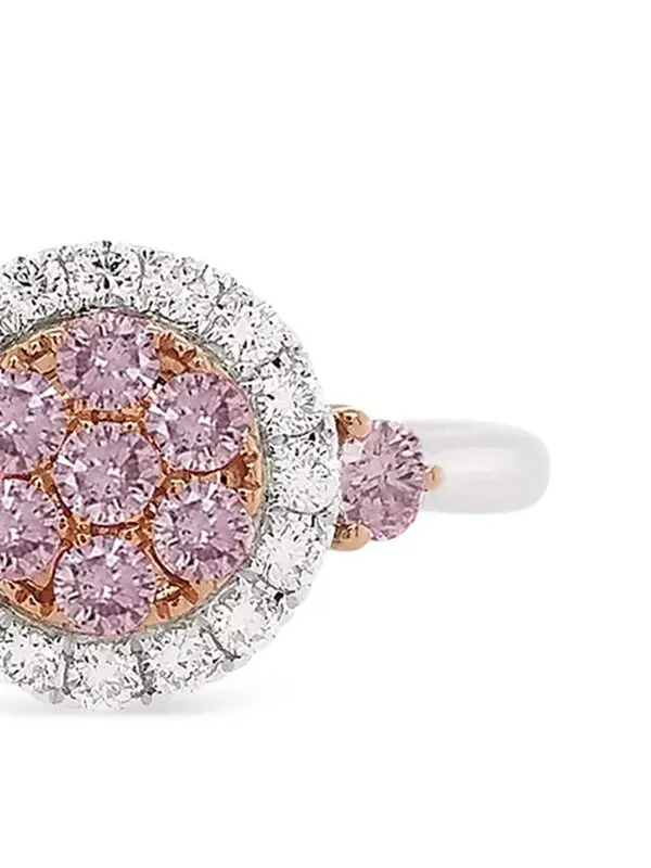 HYT JEWELRY 18kt White Gold Diamond Ring