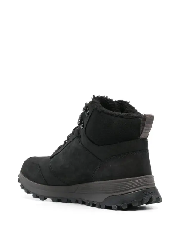 Clarks Trek Up Ankle Boots - Black