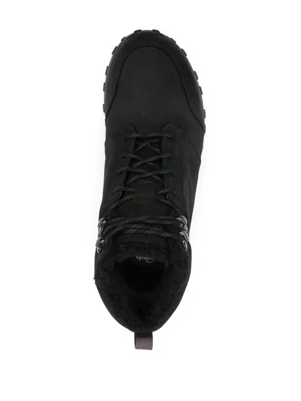 Clarks Trek Up Ankle Boots - Black
