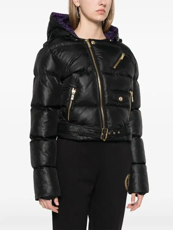 Just Cavalli Biker Puffer Jacket