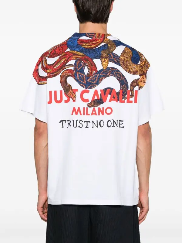 Just Cavalli Logo-print T-shirt